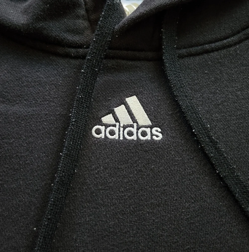 adidas | Shirts | Y2k 0s Adidas Center Logo Hoodie Sz Xl | Poshmark